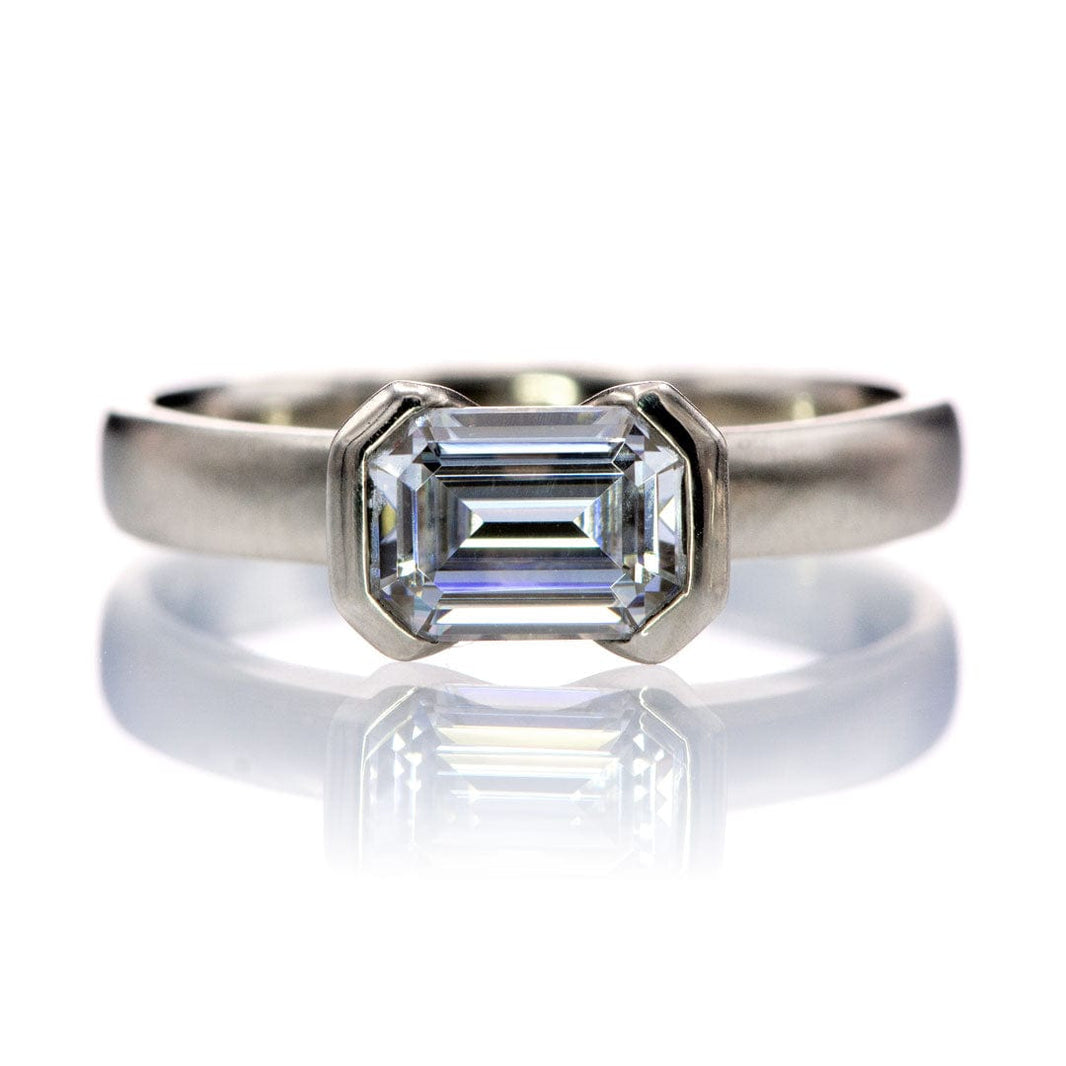 Semi/ Half Bezel Engagement Rings – Nodeform