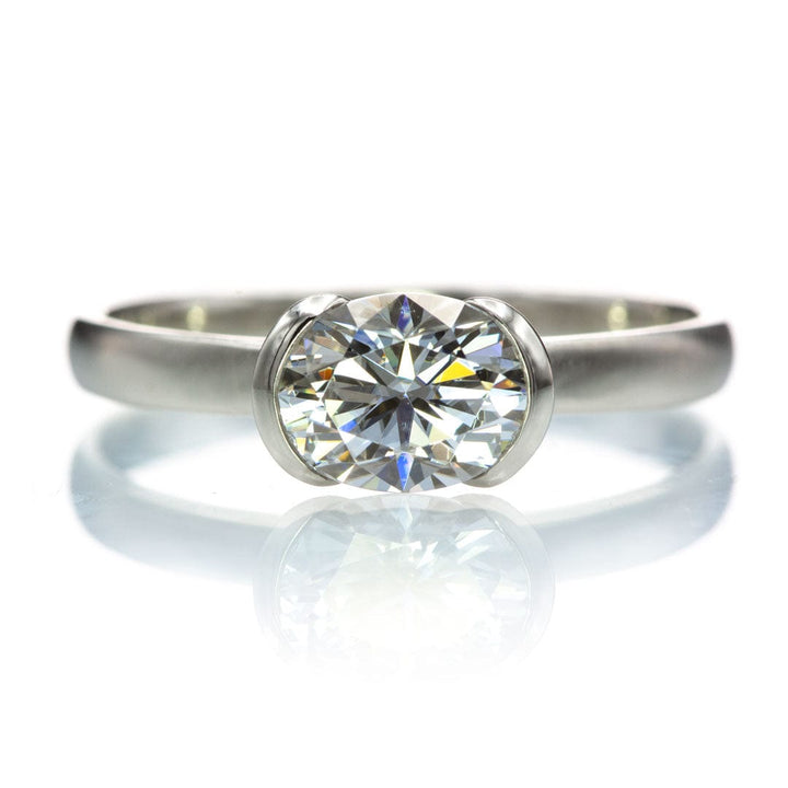 Semi/ Half Bezel Engagement Rings – Nodeform