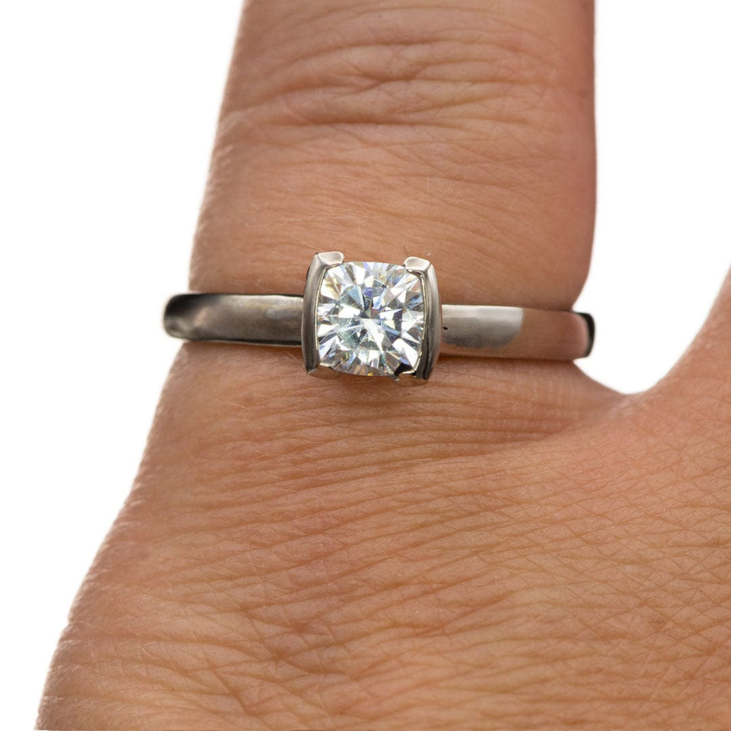 Semi/ Half Bezel Engagement Rings – Nodeform