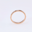 Estrella Band - Narrow Star Set Diamond Eternity Stacking Wedding or A ...