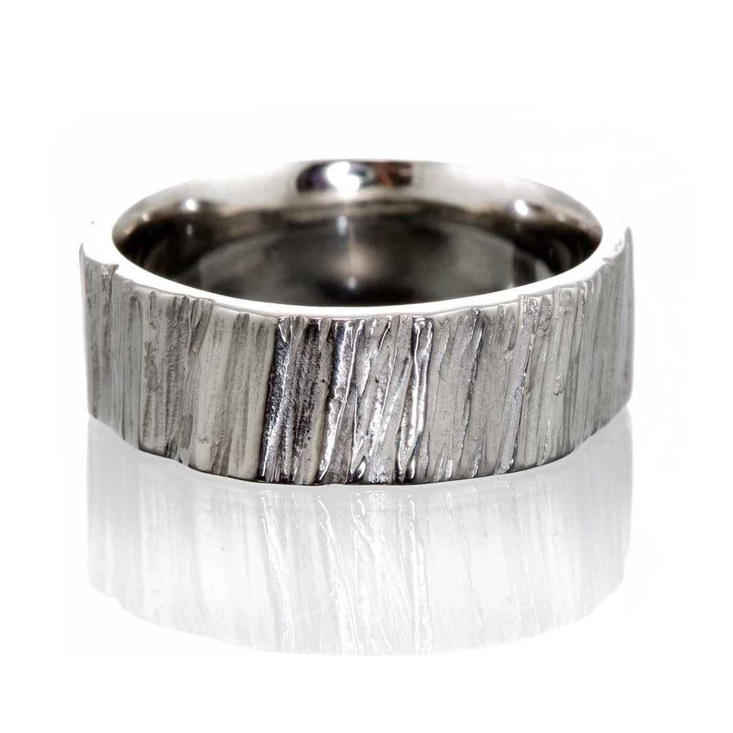 Textured Men's Wedding Bands – Nodeform